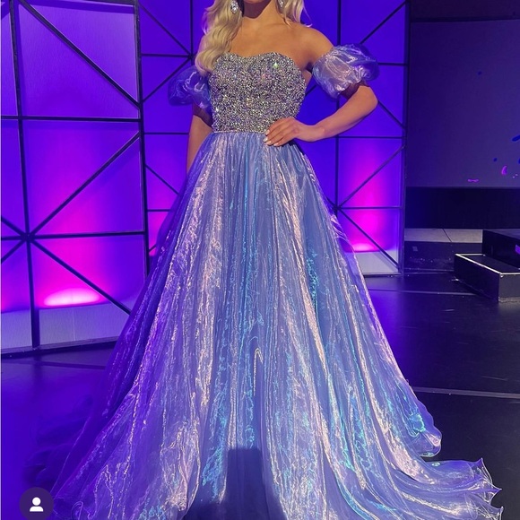 Rachel Allan | Dresses | Couture Rachel Allen Gown | Poshmark